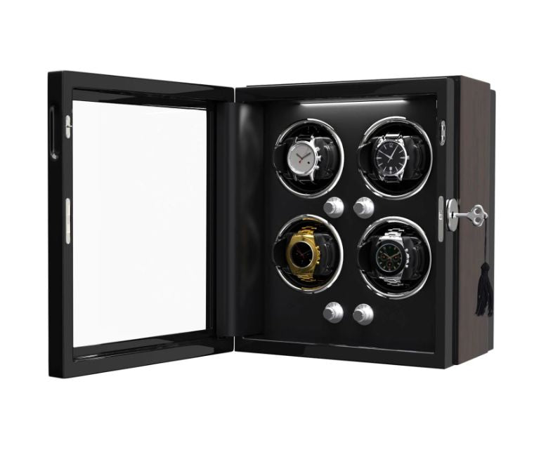 Organize and Protect Your Watches with a Stylish 4 Watch Winders Case ...