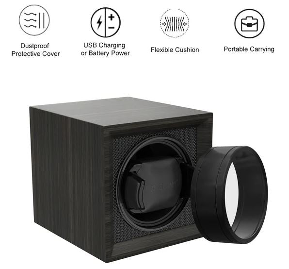 Single Watch Winder Safe Case – Premium Automatic Watch Winder for Sec ...